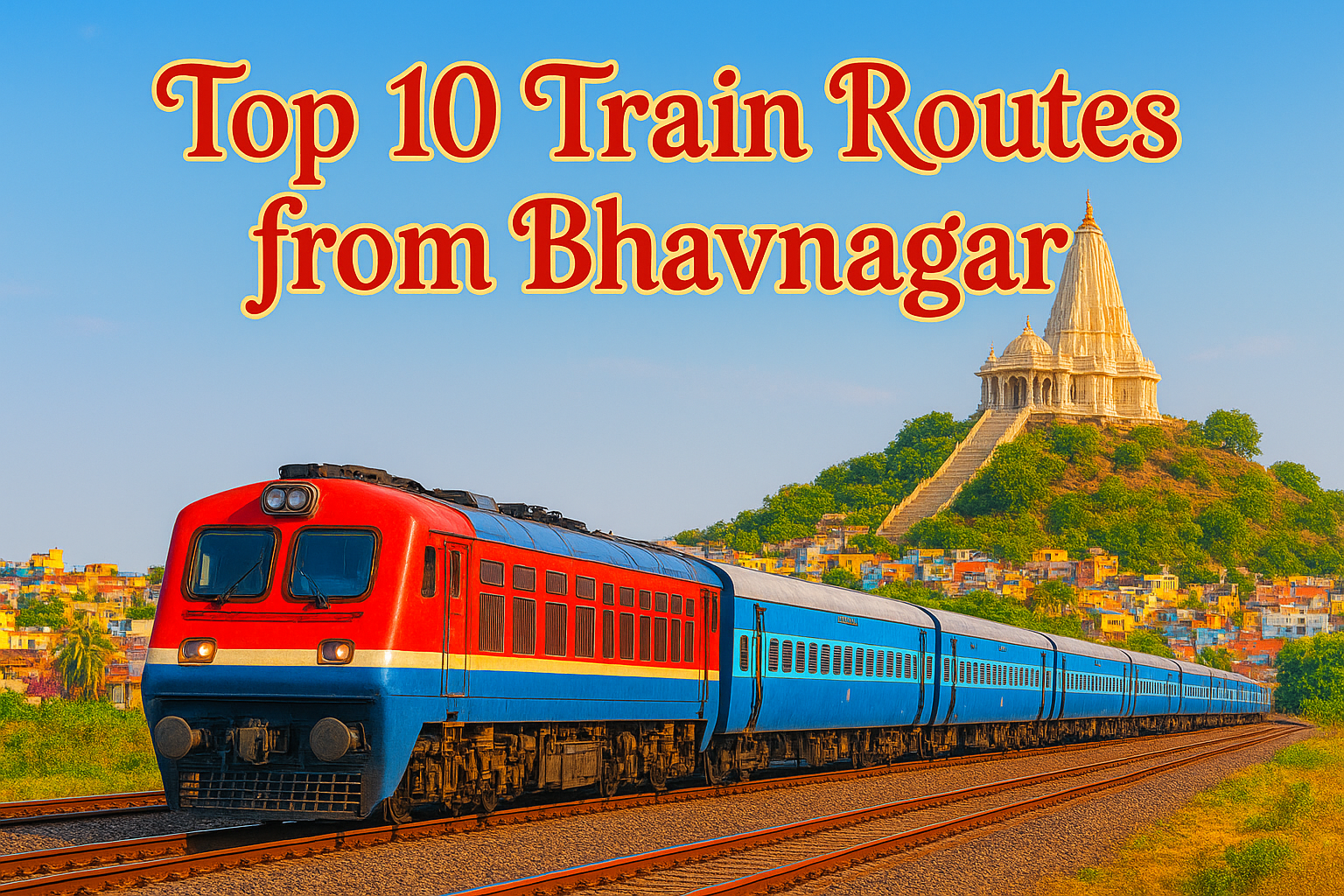 Top 10 Train Routes from Bhavnagar for a One-Day Picnic - vrajati.com